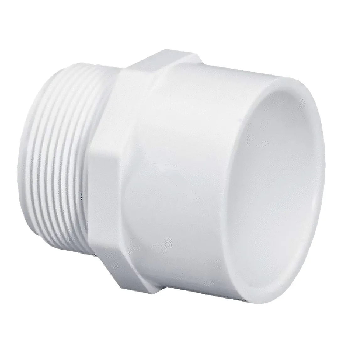 Lasco 1 Inch Slip x 1 Inch Sch40 Male Pipe Thread Adapter | Poolshop